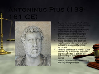 Unit Fourteen - 5 Good Emperors | PPT