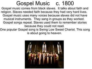 5 gospel music | PPT