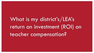 A Revised Salary Structure Based on Educator Effectiveness | PPTX ...
