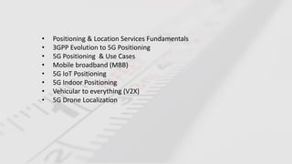 Training for 5G Positioning and Location Services - Tonex Training | PPTX