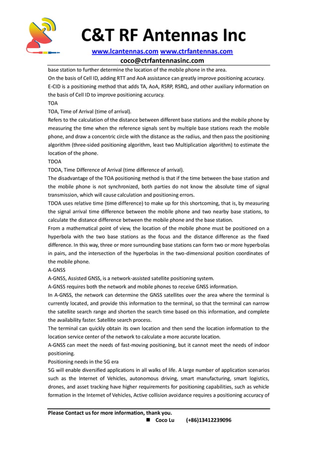 5G positioning technology | PDF