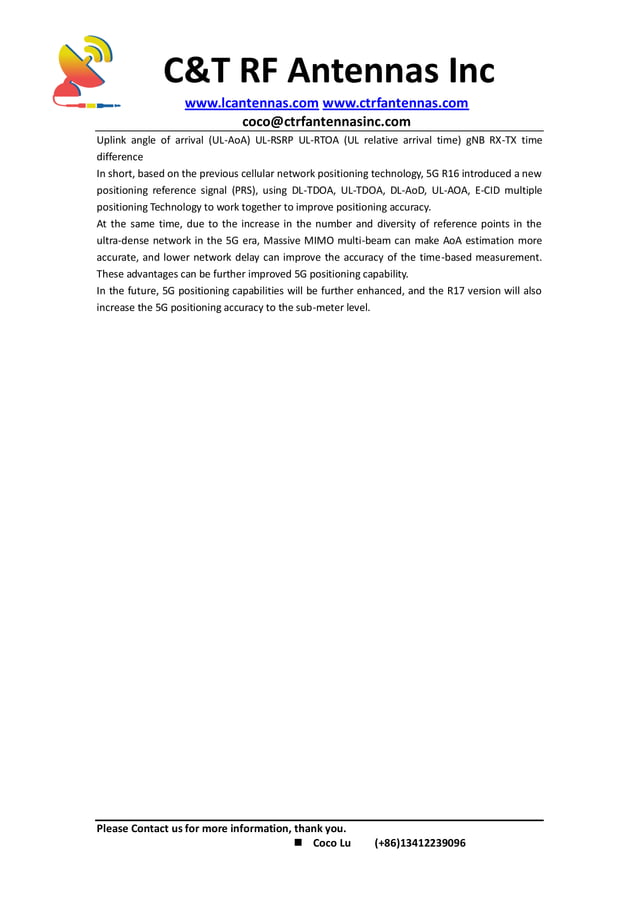 5G positioning technology | PDF