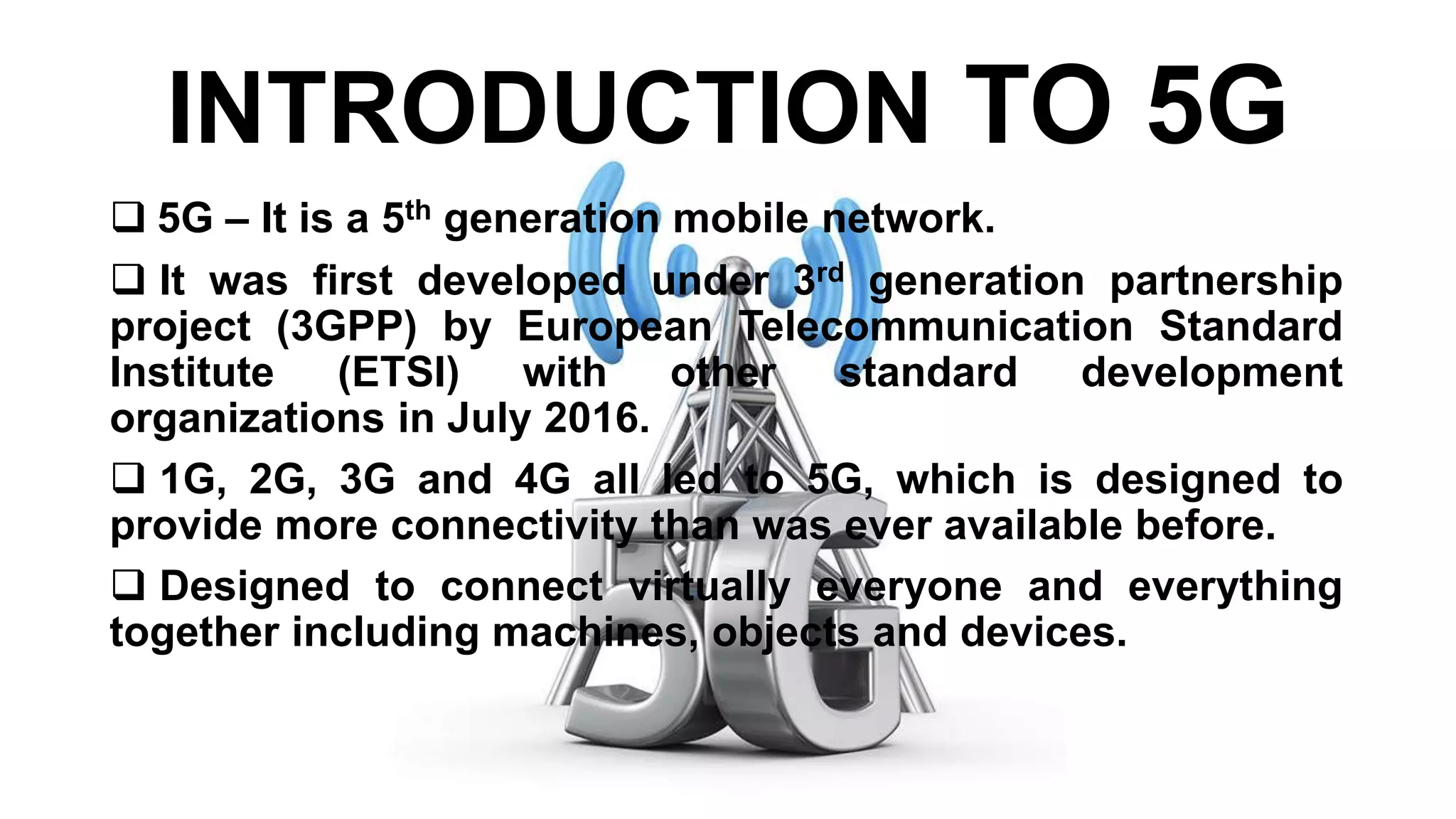 5G Presentation | PPT