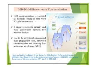 D2D Communication in 5G | PDF | Computer Networking | Computing