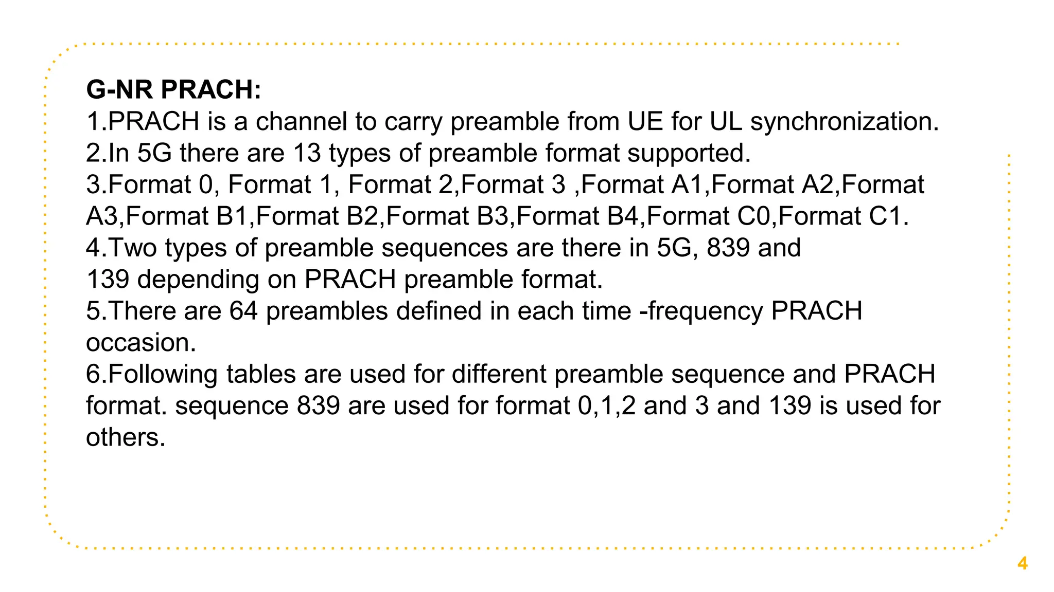 5G PRACH Document-KPIs Improvemnt and understanding | PDF