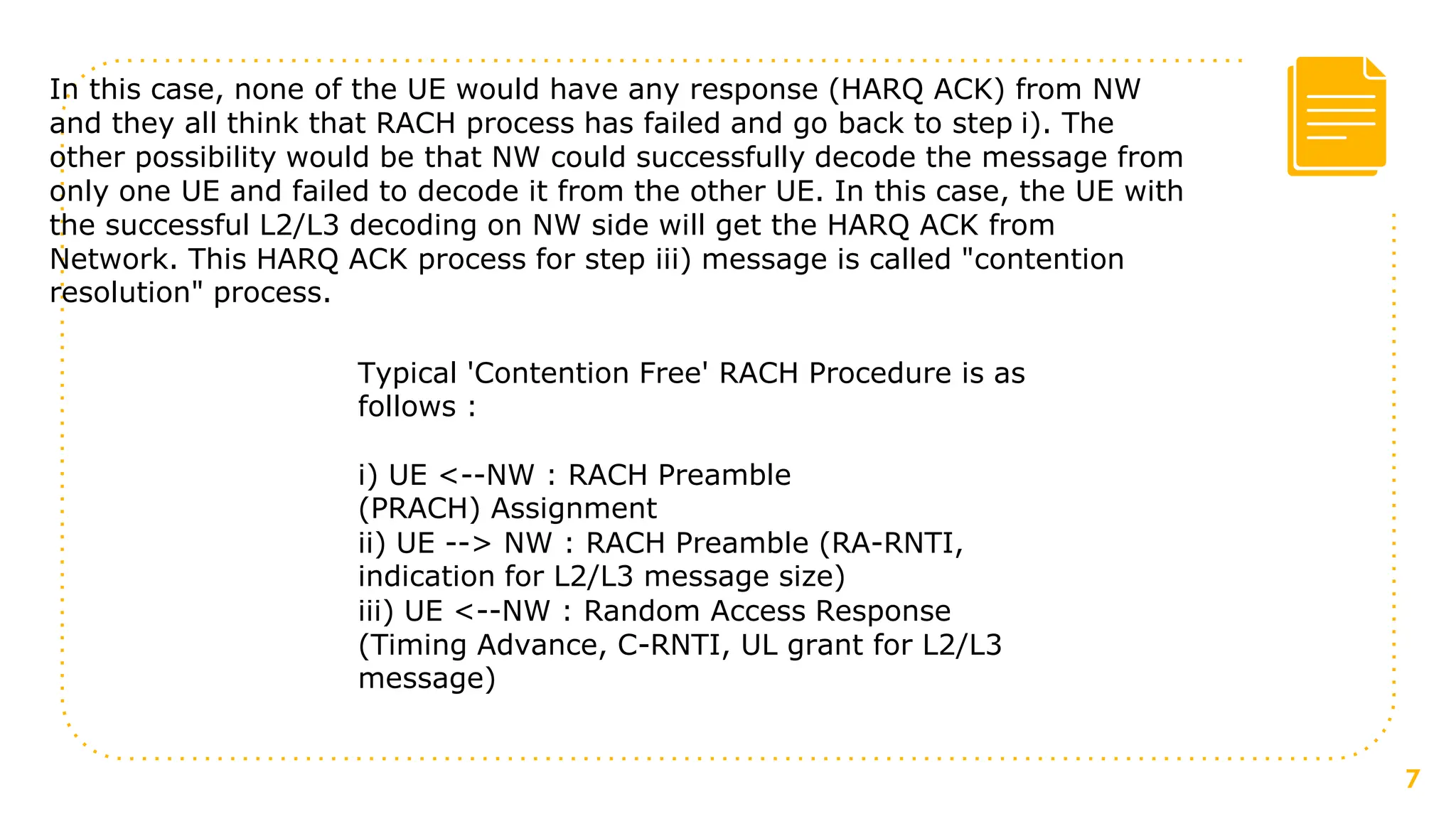 5G PRACH Document-KPIs Improvemnt and understanding | PDF