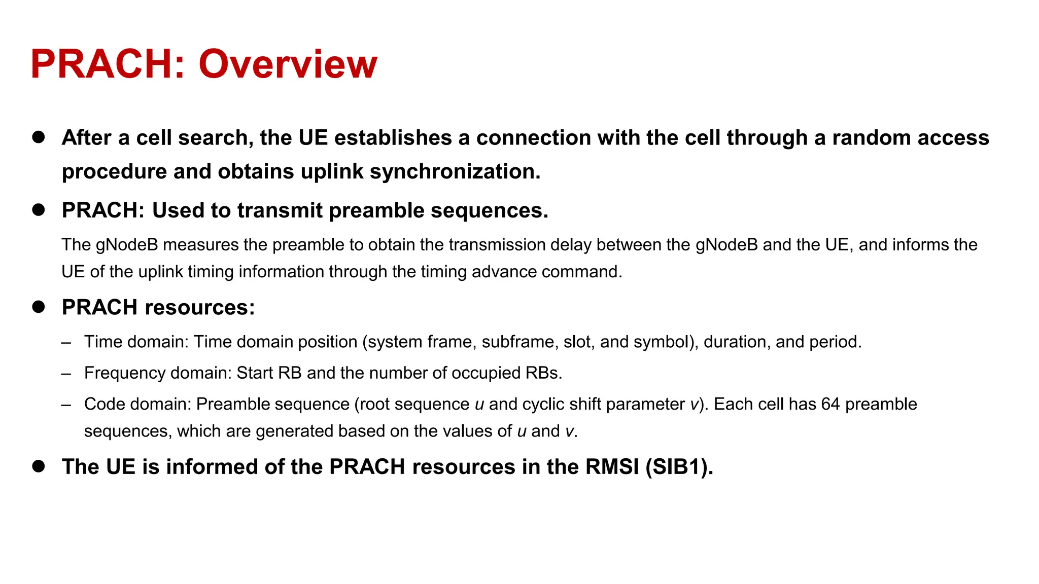 5G PRACH Document-KPIs Improvemnt and understanding | PDF