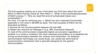 5G PRACH Document-KPIs Improvemnt and understanding | PDF