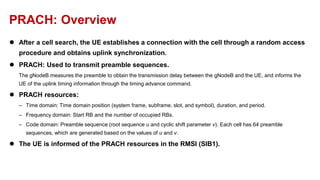 5G PRACH Document-KPIs Improvemnt and understanding | PDF