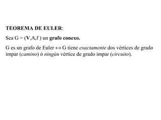 Teoria de grafos | PPT