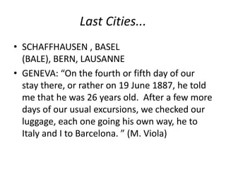 5 grand tour of europe | PPT