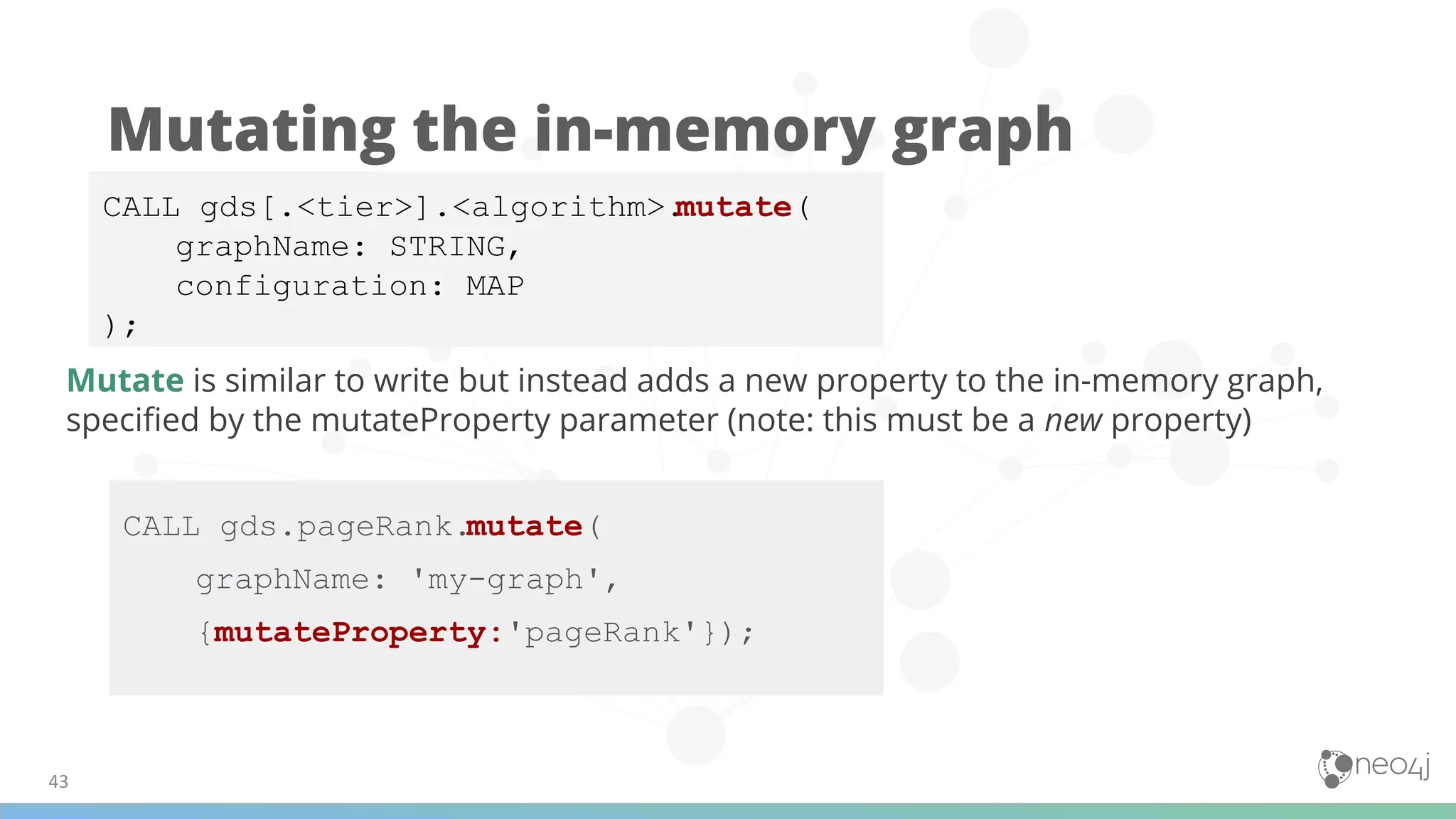 Neo4j Graph Data Science Training - June 9 & 10 - Slides #5 - Graph Catalog Overview | PDF