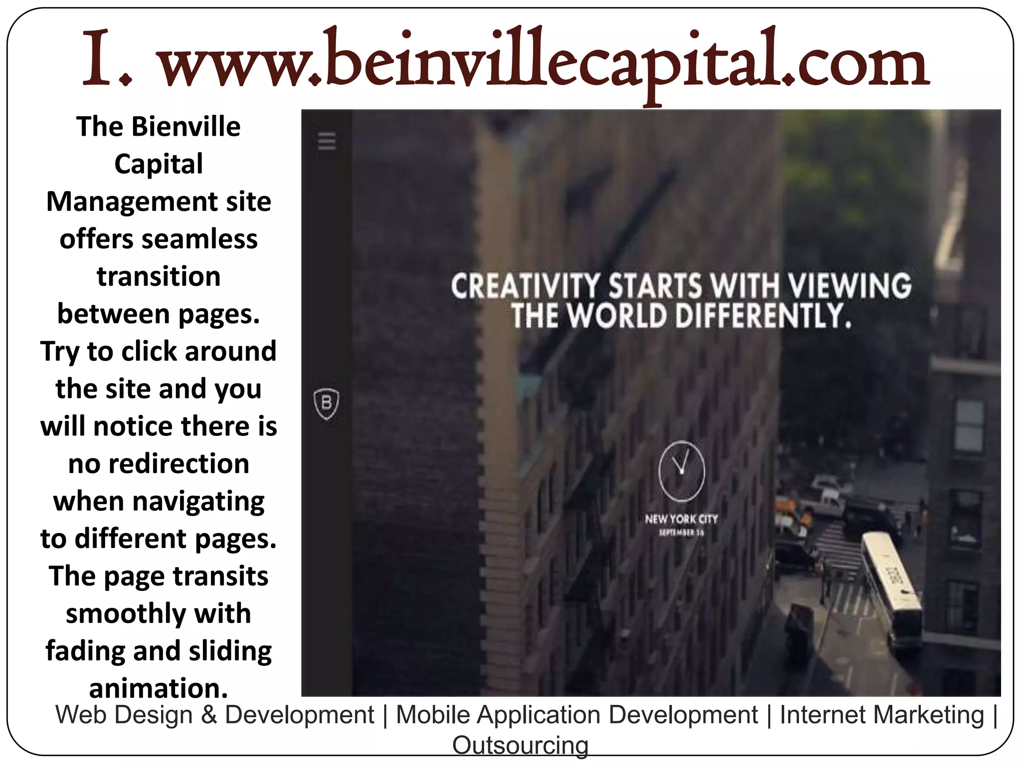 5 Great Interactive Websites | Keyideas Infotech | PPT