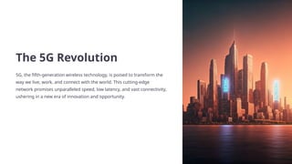 5G REVOLUTION tranformation from 1 g to 5g.pptx | Internet | Computing