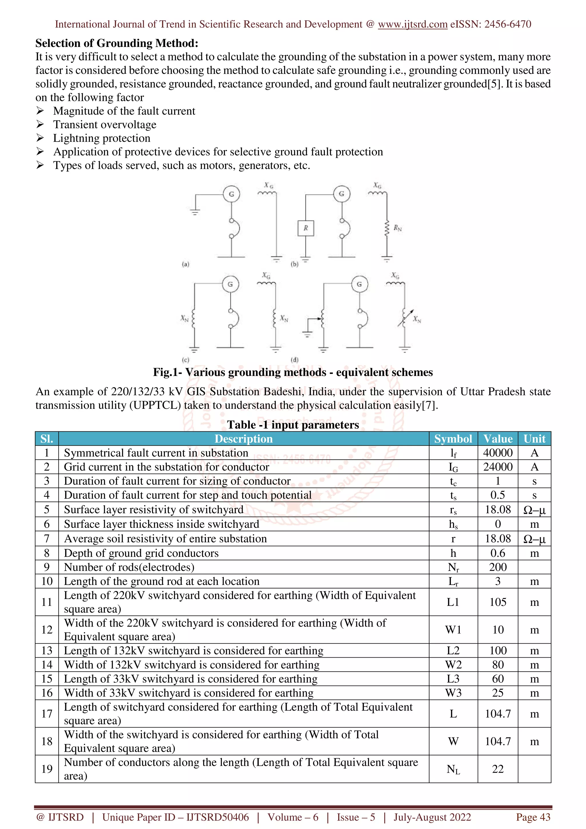 Grounding System Analysis | PDF
