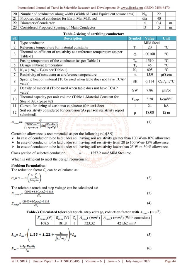 Grounding System Analysis | PDF
