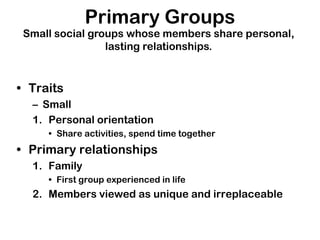 Groups and Organization | PDF