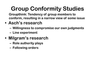 Groups and Organization | PDF