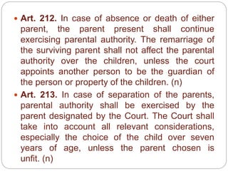 PARENTAL AUTHORITY | PPTX