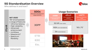 Overview of standardisation status and 3GPP technology evolution trend ...