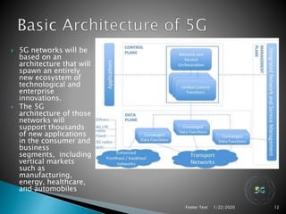5G TECHNOLOGY 2020 | PPTX
