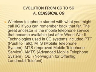 5 g technology | PPTX