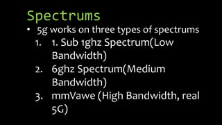5G Technology - History of Wireless Technology | PPTX