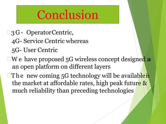5g technology ppt | PPTX