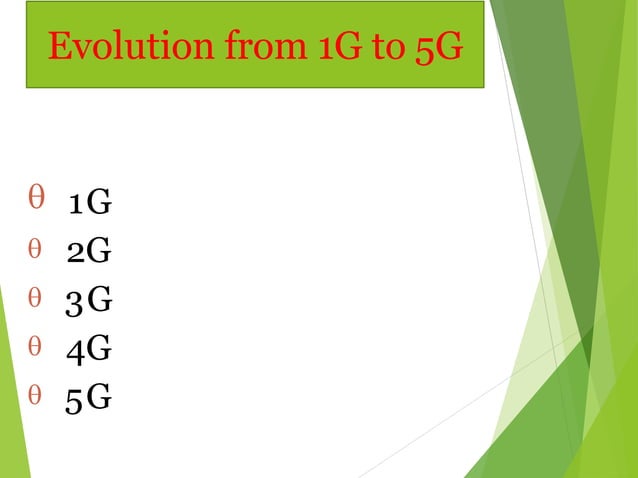 5g technology ppt | PPTX