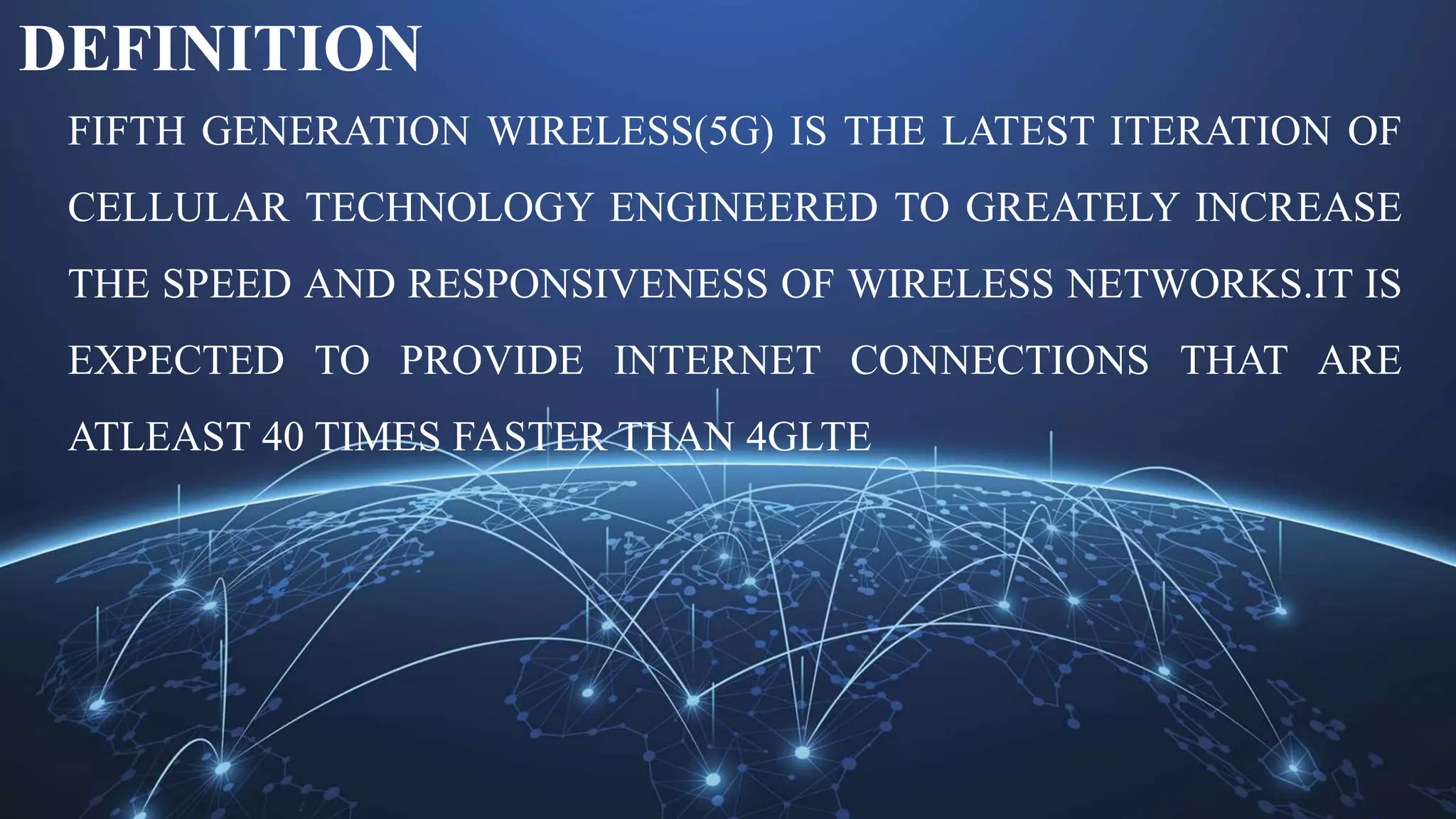 5 G Technology | PPTX | Computer Networking | Computing