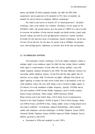 5G technology documentation | DOCX