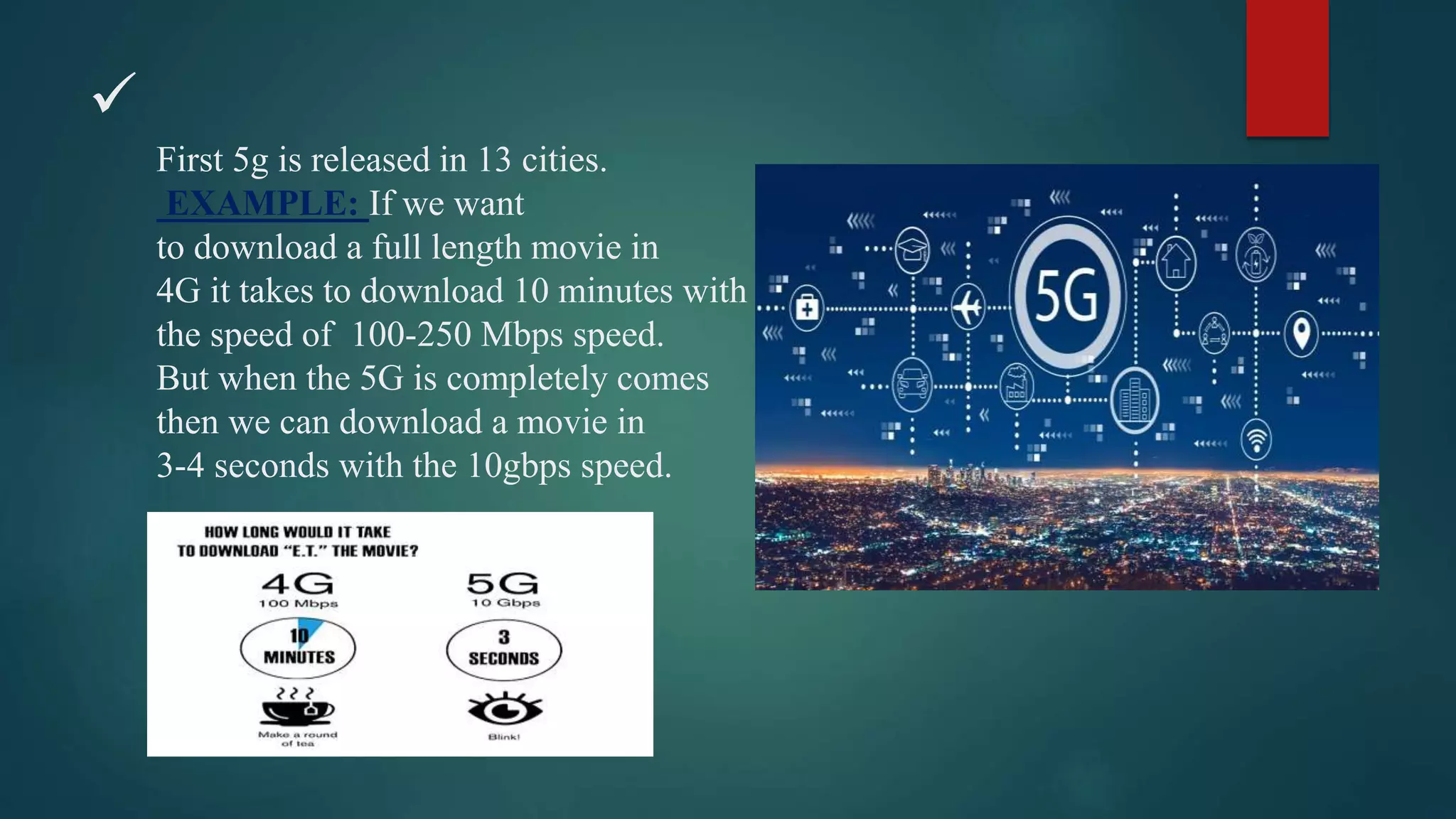 5g technology presentation.pptx | Smartphones | Consumer Electronics