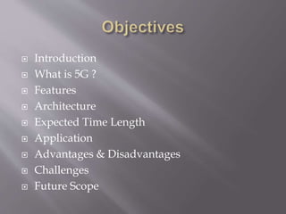 5G - A New Era Of Communication | PPT