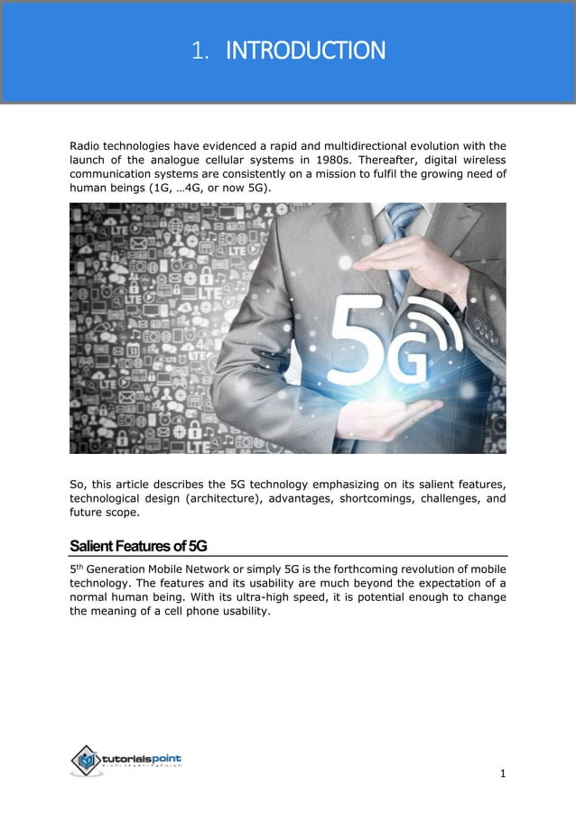 5g tutorial | PDF