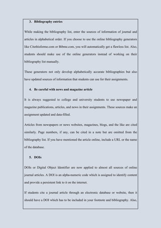 5 guidelines to remember while citing journal article in chicago manual ...