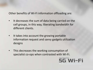 5G Wi-Fi Offload, Traffic offloading for 5G: L-LTE or Wi-Fi : Tonex ...