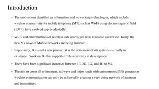5g wireless ppt.pptx of technical seminar report ppt | PPT