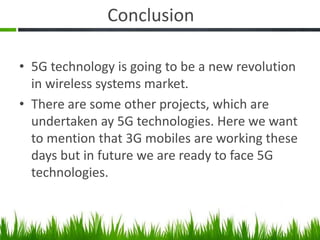 5g technology | PPT