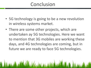 5g Mobile Technology | PPTX