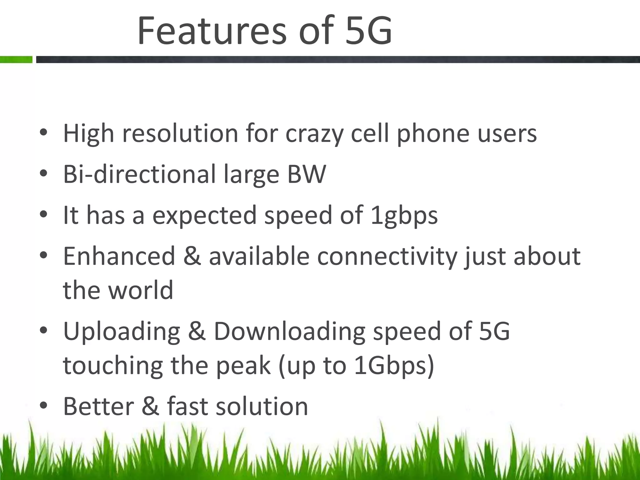 Network Architecture of 5G Mobile Tecnology | PPTX