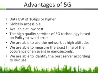 Network Architecture of 5G Mobile Tecnology | PPTX
