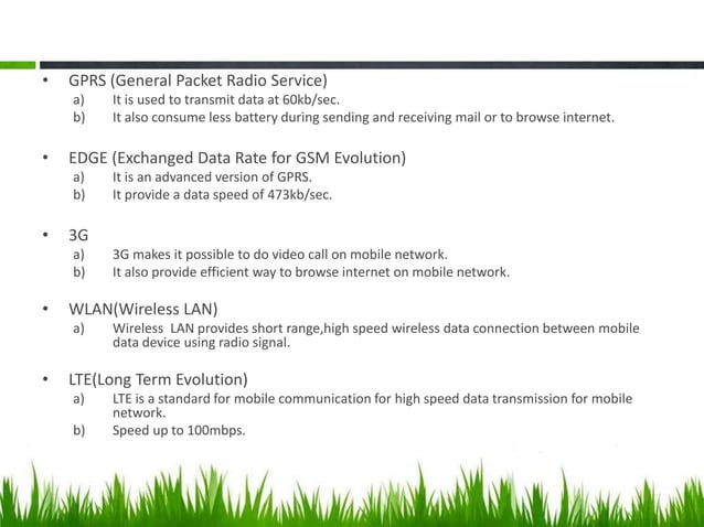 Network Architecture of 5G Mobile Tecnology | PPTX