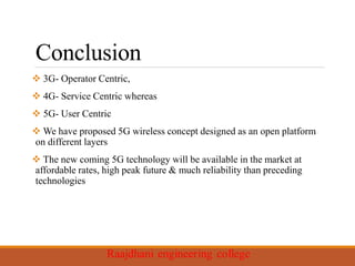 5g wireless technology | PPT