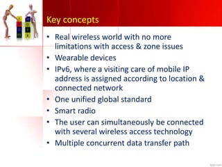 Architecture of 5G technology | PPTX