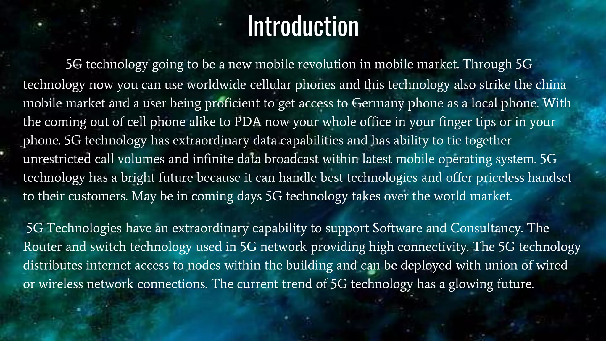 5G wireless technology | PPT