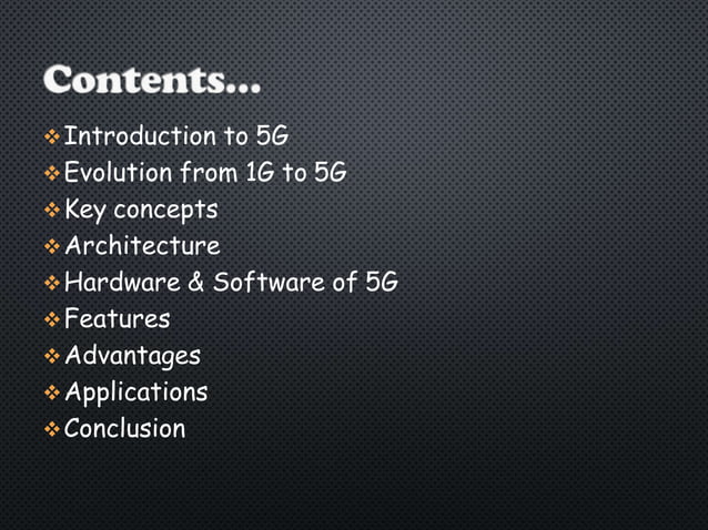 5g wireless technology ece | PPT