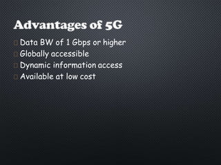 5g wireless technology ece | PPT