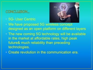 5 g wireless technology ppt | PPTX | Smartphones | Consumer Electronics