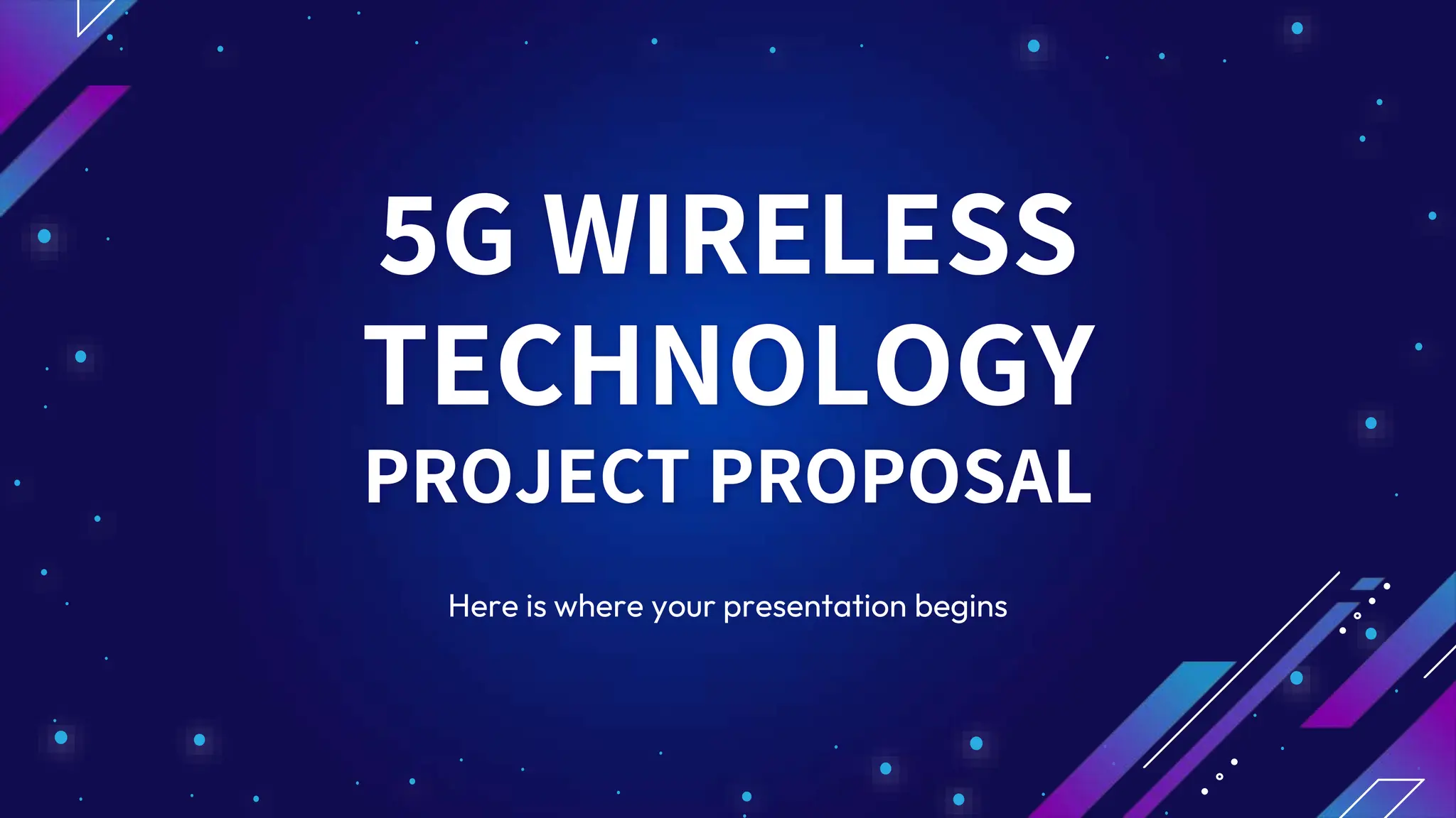 5G Wireless Technology Project Proposal by Slidesgo.pptx