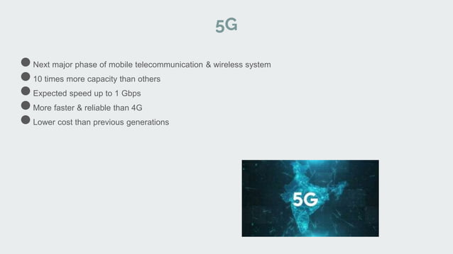5G WIRELESS TECHNOLOGY (waste) ppt.pptx | Computer Networking | Computing